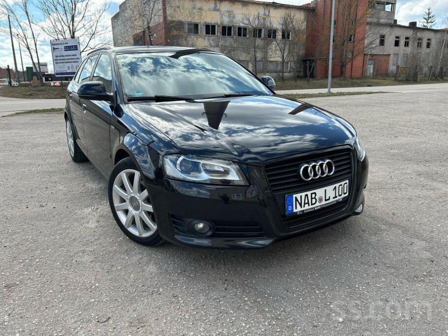 Black Audi A3 2009 in Ludza, with an engine capacity of 2.00 L and mileage of 0 thousand km for 6200 €, photo 10 on AUTOMOTO.COM.LV
