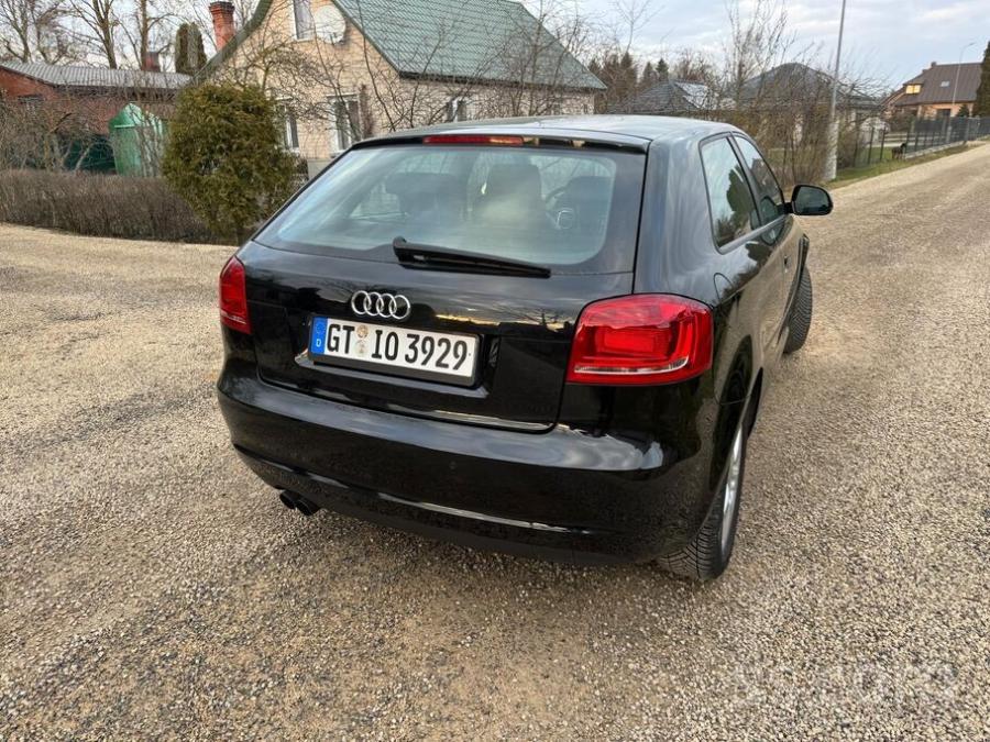 Melns Audi A3 2009 Ludza, ar dzinēja tilpumu 1.90 L un nobraukumu 0 tūkst. km par 4000 €, foto 9 vietnē AUTOMOTO.COM.LV