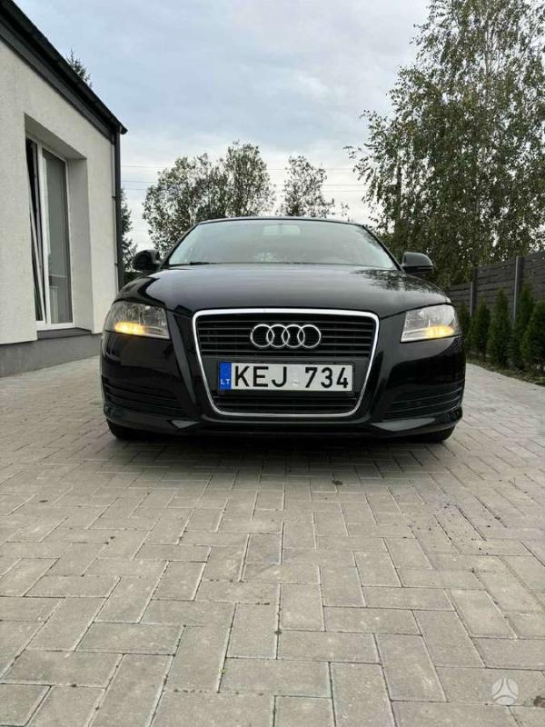 Melns Audi A3 2009 Viļņa, ar dzinēja tilpumu 1.80 L un nobraukumu 202 tūkst. km par 4500 €, foto 2 vietnē AUTOMOTO.COM.LV
