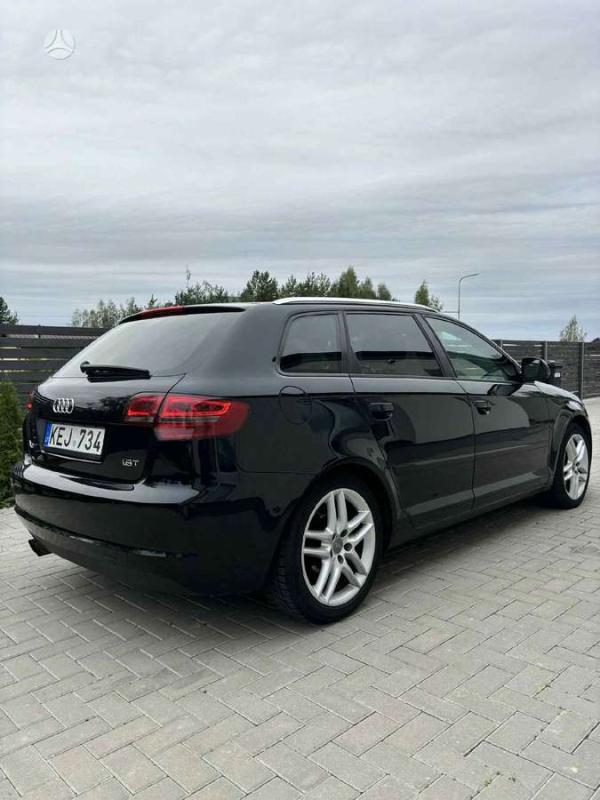 Melns Audi A3 2009 Viļņa, ar dzinēja tilpumu 1.80 L un nobraukumu 202 tūkst. km par 4500 €, foto 4 vietnē AUTOMOTO.COM.LV