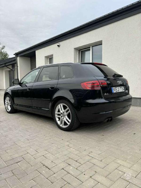 Melns Audi A3 2009 Viļņa, ar dzinēja tilpumu 1.80 L un nobraukumu 202 tūkst. km par 4500 €, foto 5 vietnē AUTOMOTO.COM.LV