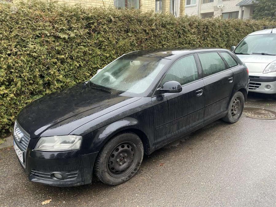 Melns Audi A3 2009 Kauņa, ar dzinēja tilpumu 1.90 L un nobraukumu 280 tūkst. km par 790 €, foto 3 vietnē AUTOMOTO.COM.LV