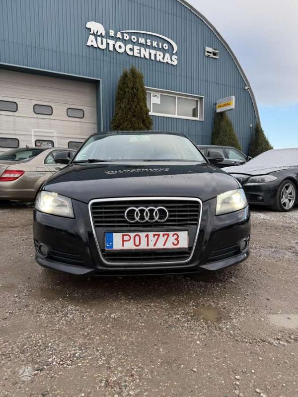 Melns Audi A3 2009 Jurbarkas, ar dzinēja tilpumu 1.97 L un nobraukumu 294 tūkst. km par 3999 €, foto 2 vietnē AUTOMOTO.COM.LV
