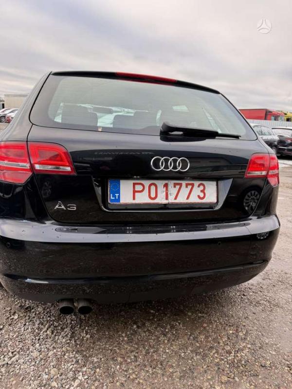 Melns Audi A3 2009 Jurbarkas, ar dzinēja tilpumu 1.97 L un nobraukumu 294 tūkst. km par 3999 €, foto 4 vietnē AUTOMOTO.COM.LV