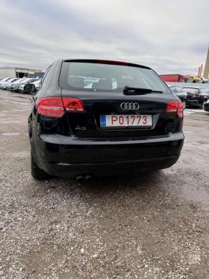 Black Audi A3 2009 in Jurbarkas, with an engine capacity of 1.97 L and mileage of 294 thousand km for 3999 €, photo 11 on AUTOMOTO.COM.LV