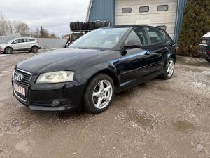 Black Audi A3 2009 in Jurbarkas, with an engine capacity of 1.97 L and mileage of 294 thousand km for 3999 €, photo 12 on AUTOMOTO.COM.LV
