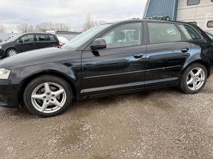 Black Audi A3 2009 in Jurbarkas, with an engine capacity of 1.97 L and mileage of 294 thousand km for 3999 €, photo 13 on AUTOMOTO.COM.LV