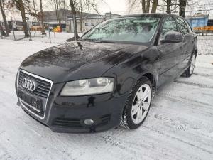 Black Audi A3 2009 in Marijampole, with an engine capacity of 1.39 L and mileage of 180 thousand km for 4800 €, photo  on AUTOMOTO.COM.LV