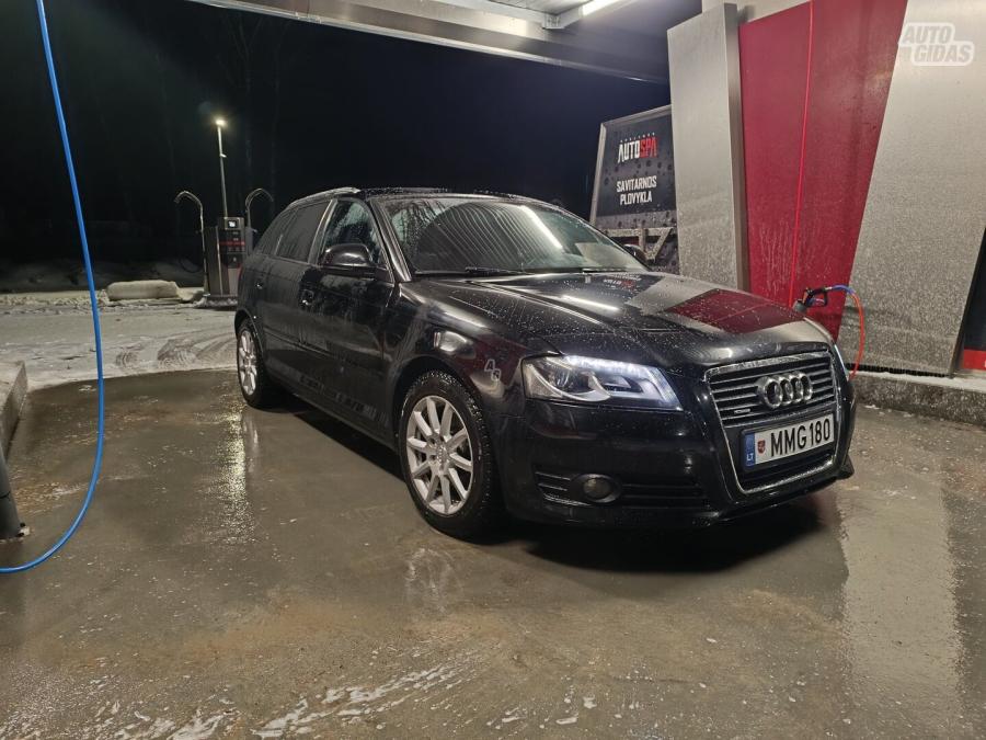 Melns Audi A3 2009 Panevēža, ar dzinēja tilpumu 2.00 L un nobraukumu 240 tūkst. km par 5250 €, foto 1 vietnē AUTOMOTO.COM.LV