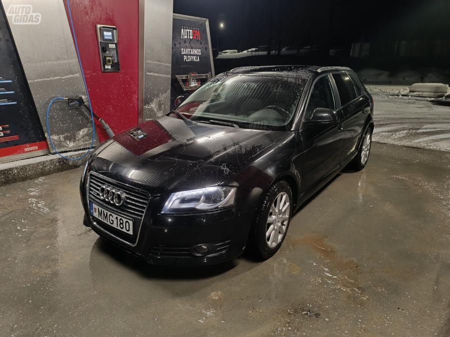 Melns Audi A3 2009 Panevēža, ar dzinēja tilpumu 2.00 L un nobraukumu 240 tūkst. km par 5250 €, foto 2 vietnē AUTOMOTO.COM.LV