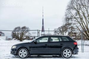 Melns Audi A3 2009 Rīga, ar dzinēja tilpumu 2.00 L un nobraukumu 287 tūkst. km par 6490 €, foto 4 vietnē AUTOMOTO.COM.LV