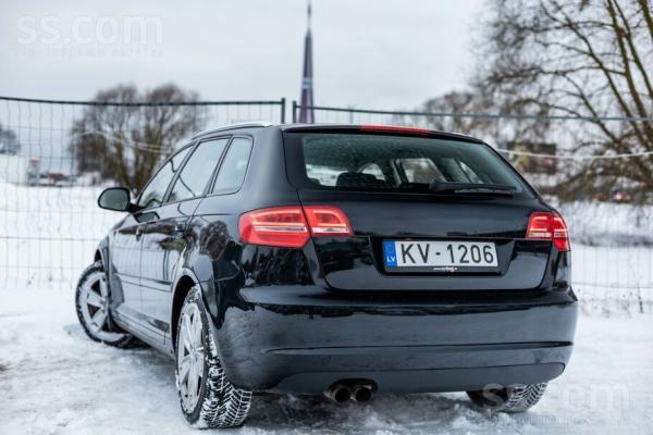 Melns Audi A3 2009 Rīga, ar dzinēja tilpumu 2.00 L un nobraukumu 287 tūkst. km par 6490 €, foto 6 vietnē AUTOMOTO.COM.LV