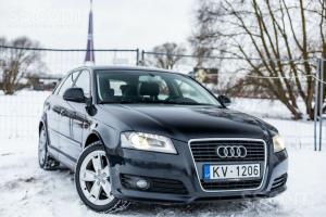 Melns Audi A3 2009 Rīga, ar dzinēja tilpumu 2.00 L un nobraukumu 287 tūkst. km par 4490 €, foto 2 vietnē AUTOMOTO.COM.LV