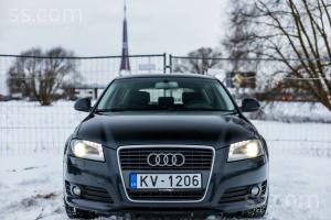 Melns Audi A3 2009 Rīga, ar dzinēja tilpumu 2.00 L un nobraukumu 287 tūkst. km par 4490 €, foto 3 vietnē AUTOMOTO.COM.LV