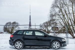 Melns Audi A3 2009 Rīga, ar dzinēja tilpumu 2.00 L un nobraukumu 287 tūkst. km par 4490 €, foto 5 vietnē AUTOMOTO.COM.LV