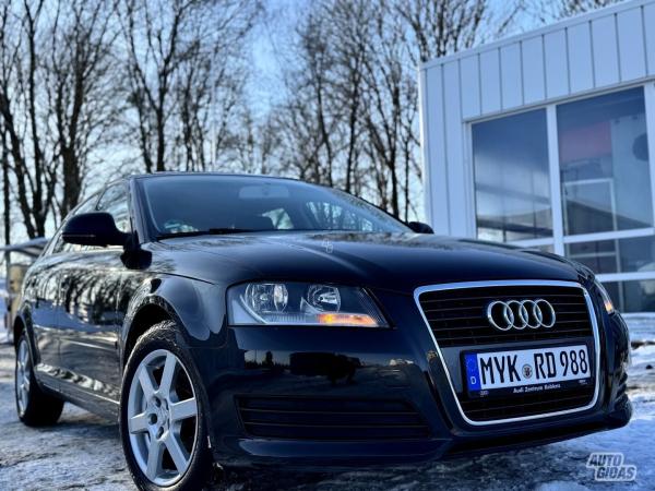 Black Audi A3 2009 in Kaunas, with an engine capacity of 1.90 L and mileage of 268 thousand km for 5150 €, photo 1 on AUTOMOTO.COM.LV