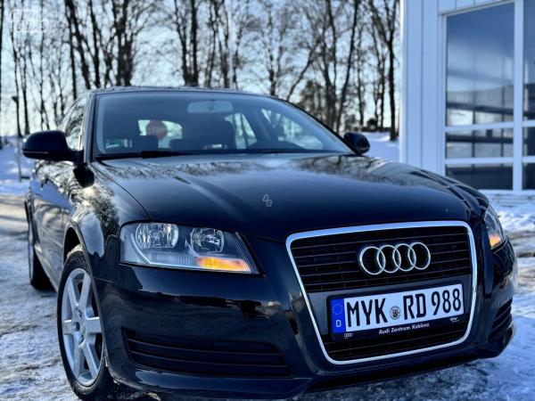 Black Audi A3 2009 in Kaunas, with an engine capacity of 1.90 L and mileage of 268 thousand km for 5150 €, photo 6 on AUTOMOTO.COM.LV