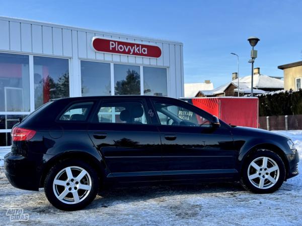Black Audi A3 2009 in Kaunas, with an engine capacity of 1.90 L and mileage of 268 thousand km for 4650 €, photo 2 on AUTOMOTO.COM.LV