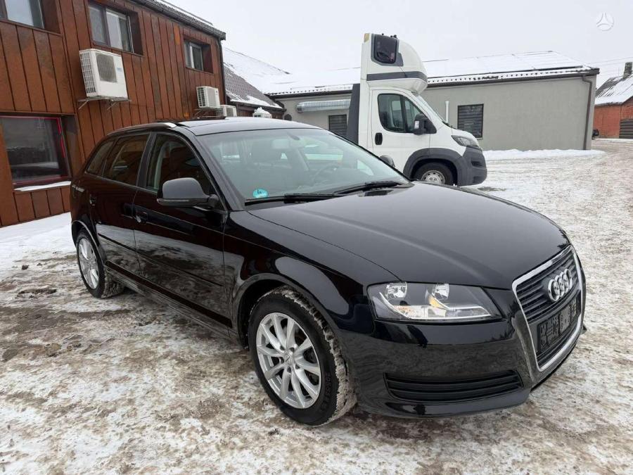 Black Audi A3 2009 in Marijampole, with an engine capacity of 1.39 L and mileage of 200 thousand km for 5000 €, photo 3 on AUTOMOTO.COM.LV