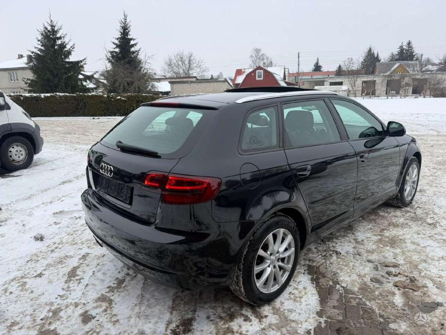 Black Audi A3 2009 in Marijampole, with an engine capacity of 1.39 L and mileage of 200 thousand km for 5000 €, photo 4 on AUTOMOTO.COM.LV