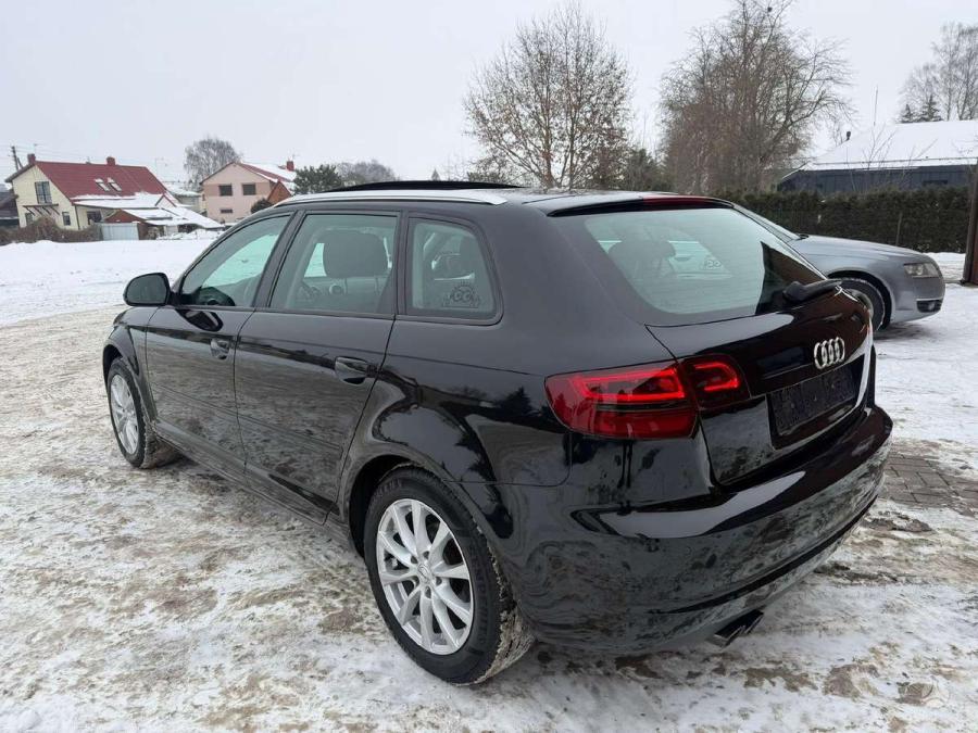 Black Audi A3 2009 in Marijampole, with an engine capacity of 1.39 L and mileage of 200 thousand km for 5000 €, photo 6 on AUTOMOTO.COM.LV