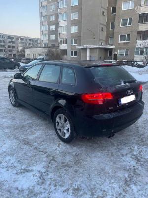 Melns Audi A3 2009 Viļņa, ar dzinēja tilpumu 2.00 L un nobraukumu 280 tūkst. km par 3550 €, foto 4 vietnē AUTOMOTO.COM.LV