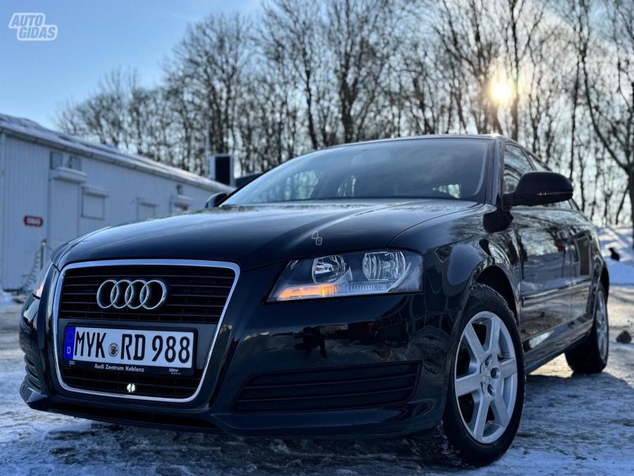 Melns Audi A3 2009 Kauņa, ar dzinēja tilpumu 1.90 L un nobraukumu 268 tūkst. km par 4650 €, foto 3 vietnē AUTOMOTO.COM.LV