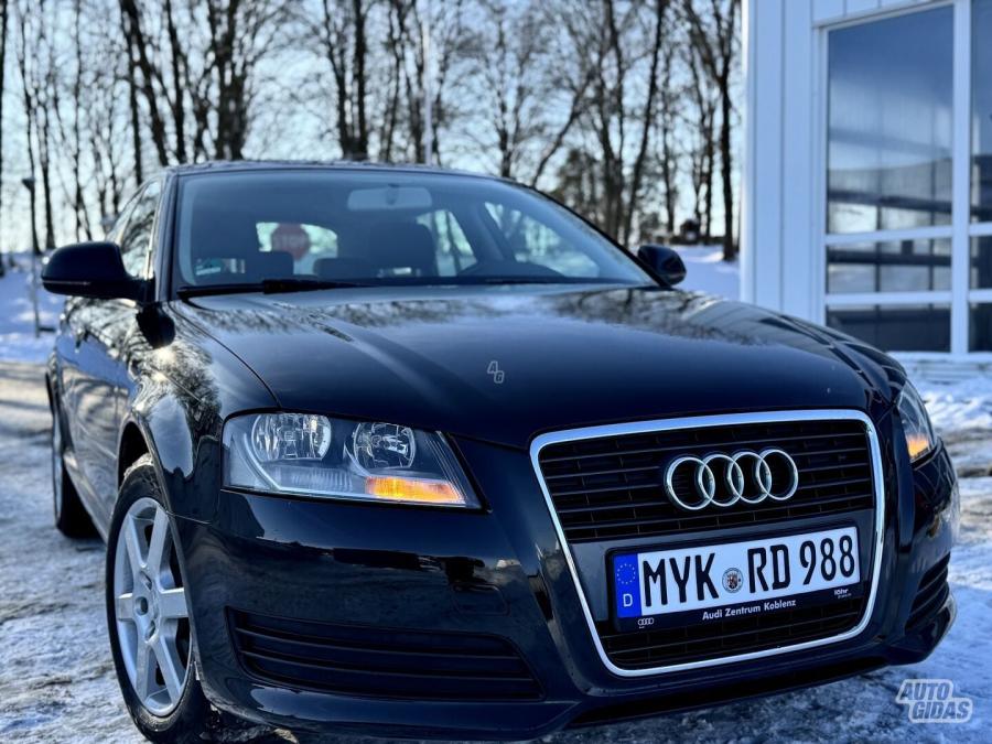 Melns Audi A3 2009 Kauņa, ar dzinēja tilpumu 1.90 L un nobraukumu 268 tūkst. km par 4650 €, foto 7 vietnē AUTOMOTO.COM.LV