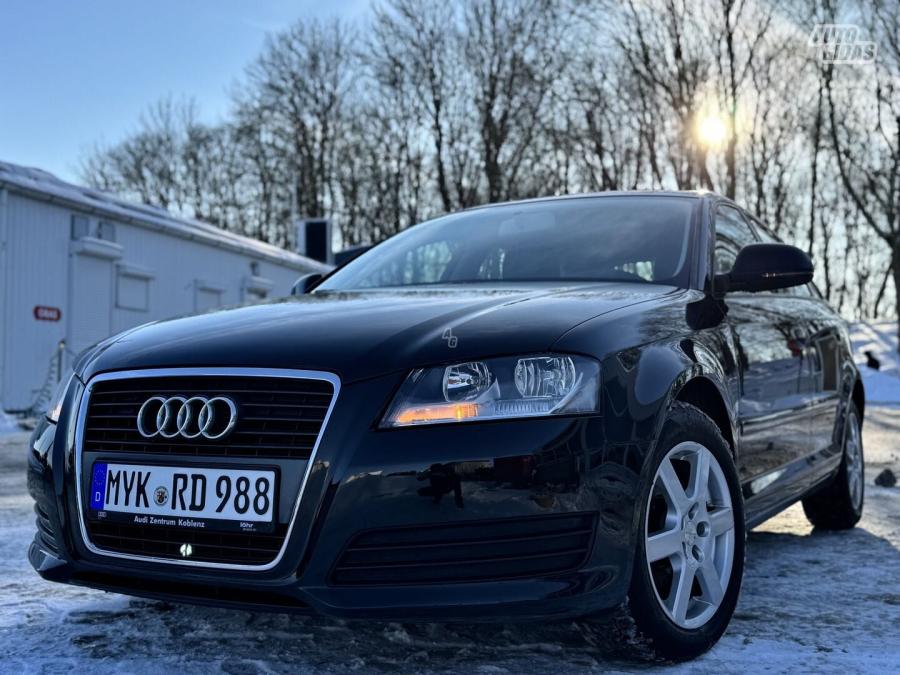 Melns Audi A3 2009 Kauņa, ar dzinēja tilpumu 1.90 L un nobraukumu 268 tūkst. km par 4850 €, foto 4 vietnē AUTOMOTO.COM.LV
