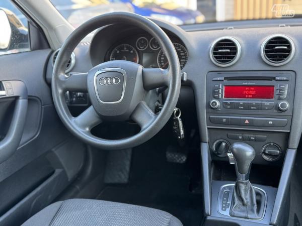 Melns Audi A3 2009 Kauņa, ar dzinēja tilpumu 1.90 L un nobraukumu 268 tūkst. km par 4850 €, foto 7 vietnē AUTOMOTO.COM.LV