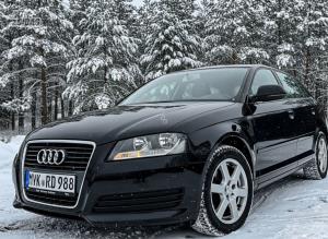 Black Audi A3 2009 in Kaunas, with an engine capacity of 1.90 L and mileage of 268 thousand km for 4850 €, photo  on AUTOMOTO.COM.LV