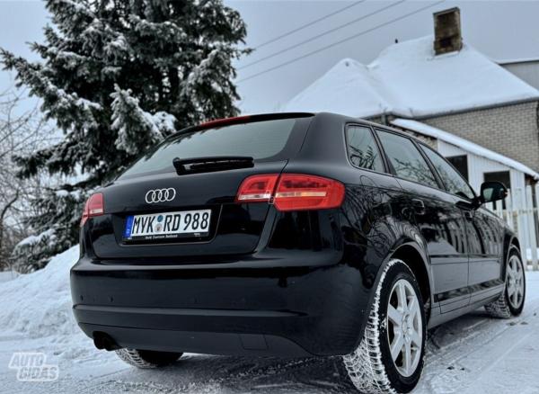 Melns Audi A3 2009 Kauņa, ar dzinēja tilpumu 1.90 L un nobraukumu 268 tūkst. km par 4850 €, foto 2 vietnē AUTOMOTO.COM.LV