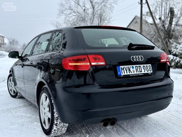 Melns Audi A3 2009 Kauņa, ar dzinēja tilpumu 1.90 L un nobraukumu 268 tūkst. km par 4850 €, foto 8 vietnē AUTOMOTO.COM.LV
