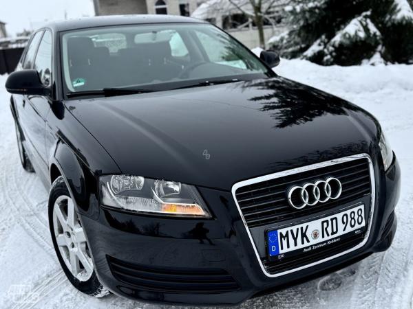 Melns Audi A3 2009 Kauņa, ar dzinēja tilpumu 1.90 L un nobraukumu 268 tūkst. km par 4850 €, foto 9 vietnē AUTOMOTO.COM.LV