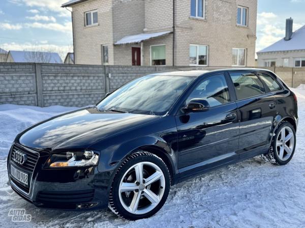 Black Audi A3 2009 in Kaunas, with an engine capacity of 1.90 L and mileage of 268 thousand km for 5150 €, photo 3 on AUTOMOTO.COM.LV