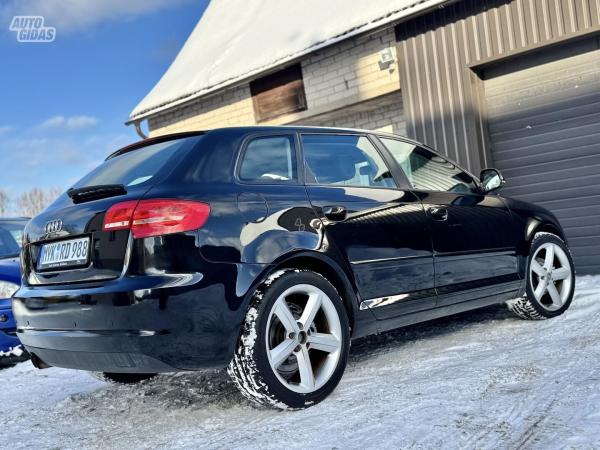 Black Audi A3 2009 in Kaunas, with an engine capacity of 1.90 L and mileage of 268 thousand km for 5150 €, photo 4 on AUTOMOTO.COM.LV