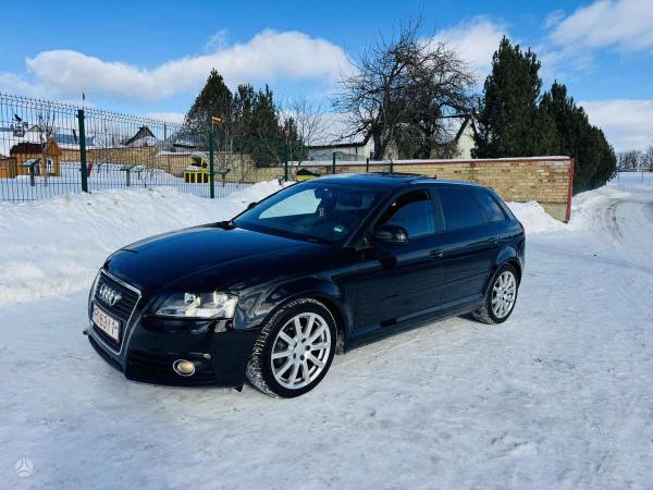 Melns Audi A3 2009 Kuršėnai, ar dzinēja tilpumu 1.97 L un nobraukumu 220 tūkst. km par 5299 €, foto 1 vietnē AUTOMOTO.COM.LV