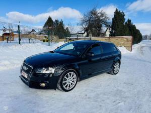 Melns Audi A3 2009 Kuršėnai, ar dzinēja tilpumu 1.97 L un nobraukumu 220 tūkst. km par 5299 €, foto  vietnē AUTOMOTO.COM.LV