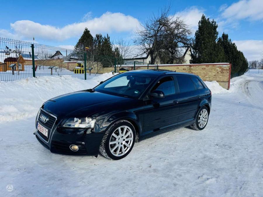 Melns Audi A3 2009 Kuršėnai, ar dzinēja tilpumu 1.97 L un nobraukumu 220 tūkst. km par 5299 €, foto 1 vietnē AUTOMOTO.COM.LV