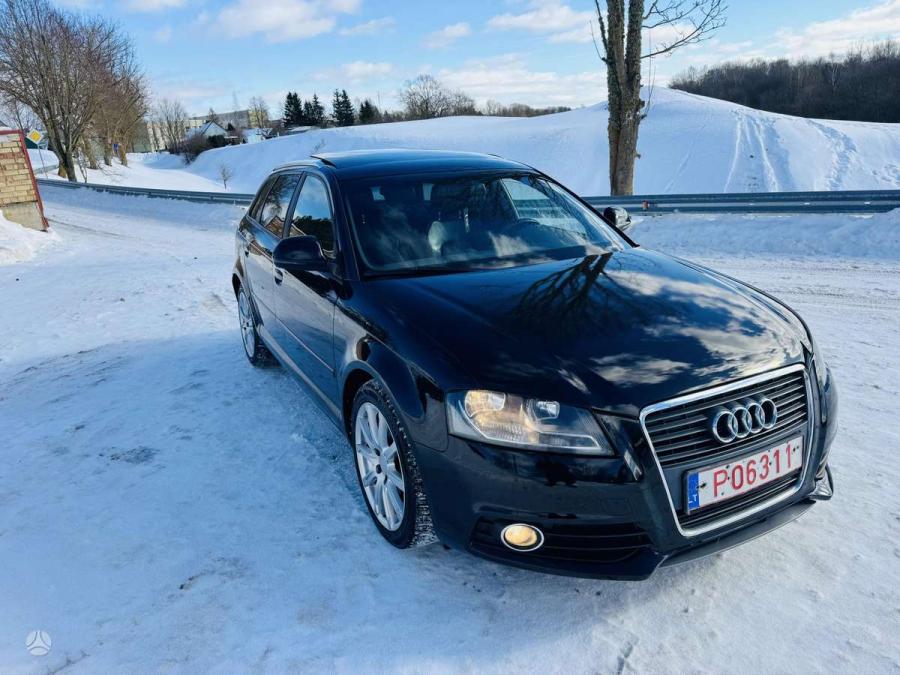 Melns Audi A3 2009 Kuršėnai, ar dzinēja tilpumu 1.97 L un nobraukumu 220 tūkst. km par 5299 €, foto 2 vietnē AUTOMOTO.COM.LV