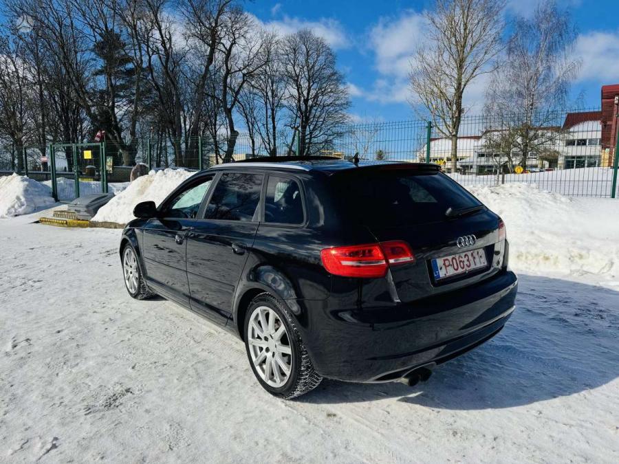 Melns Audi A3 2009 Kuršėnai, ar dzinēja tilpumu 1.97 L un nobraukumu 220 tūkst. km par 5299 €, foto 14 vietnē AUTOMOTO.COM.LV