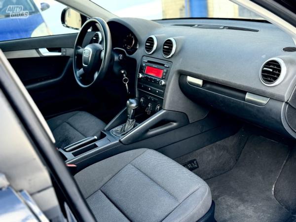 Melns Audi A3 2009 Kauņa, ar dzinēja tilpumu 1.90 L un nobraukumu 268 tūkst. km par 4650 €, foto 6 vietnē AUTOMOTO.COM.LV