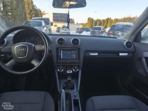 Black Audi A3 2009 in Jurbarkas, with an engine capacity of 2.00 L and mileage of 266 thousand km for 3400 €, photo 10 on AUTOMOTO.COM.LV