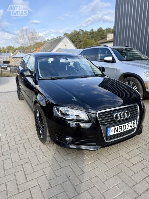 Melns Audi A3 2009 Kauņa, ar dzinēja tilpumu 1.40 L un nobraukumu 265 tūkst. km par 4900 €, foto 1 vietnē AUTOMOTO.COM.LV