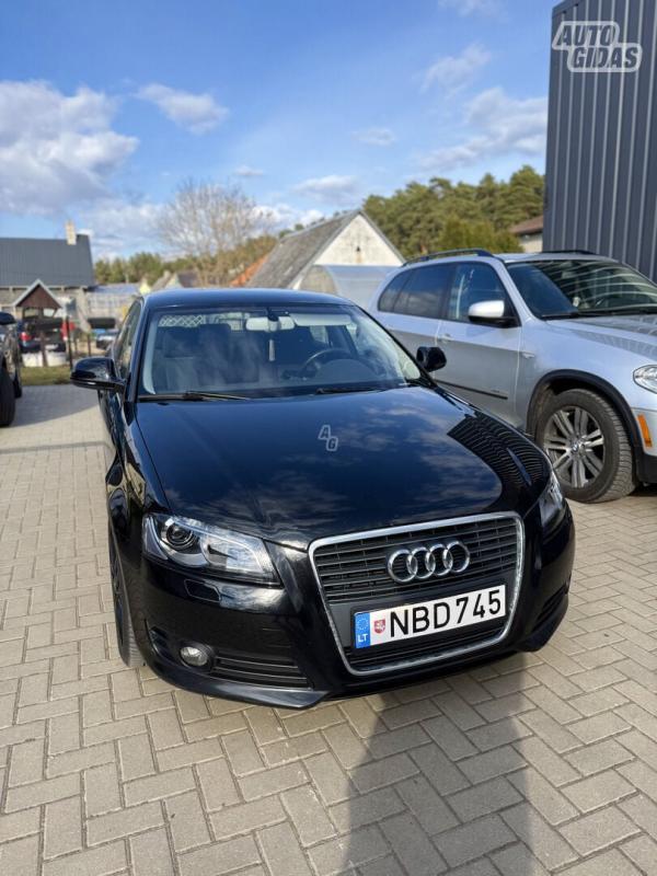Melns Audi A3 2009 Kauņa, ar dzinēja tilpumu 1.40 L un nobraukumu 265 tūkst. km par 4900 €, foto 2 vietnē AUTOMOTO.COM.LV
