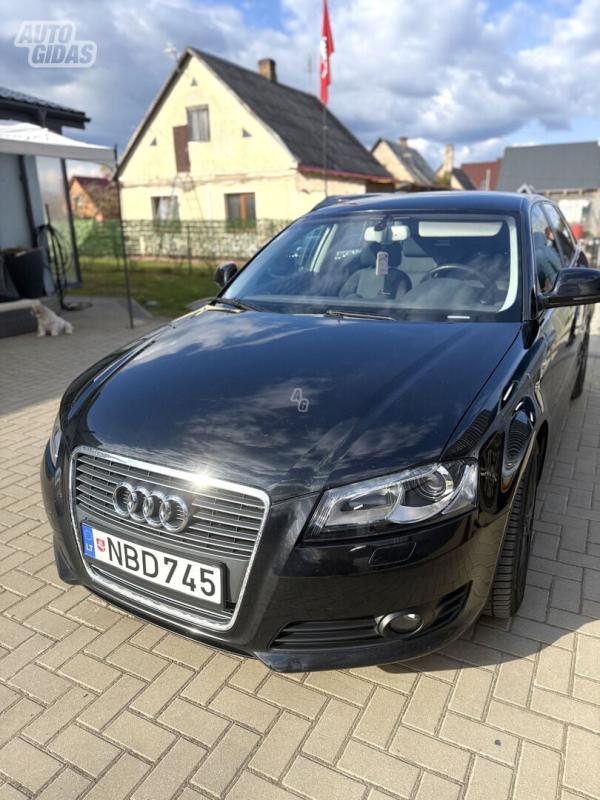 Melns Audi A3 2009 Kauņa, ar dzinēja tilpumu 1.40 L un nobraukumu 265 tūkst. km par 4900 €, foto 3 vietnē AUTOMOTO.COM.LV