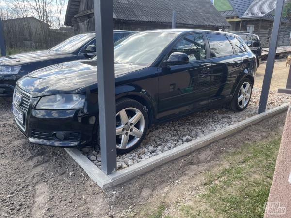 Melns Audi A3 2009 Viļņa, ar dzinēja tilpumu 1.90 L un nobraukumu 454 tūkst. km par 3599 €, foto 2 vietnē AUTOMOTO.COM.LV