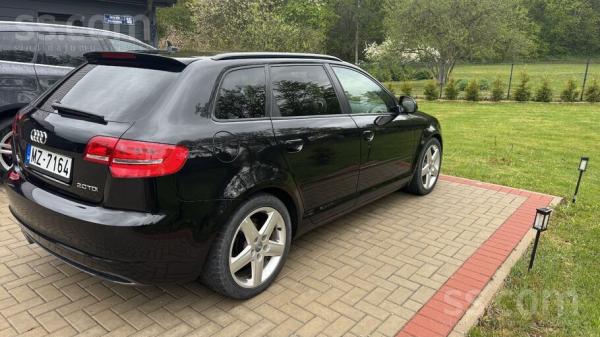 Melns Audi A3 2009 Tukums, ar dzinēja tilpumu 2.00 L un nobraukumu 316 tūkst. km par 5990 €, foto 4 vietnē AUTOMOTO.COM.LV