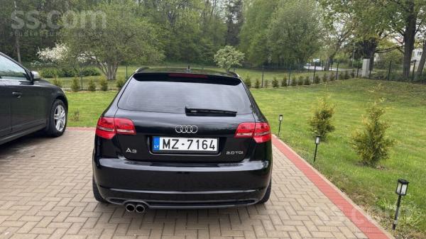 Melns Audi A3 2009 Tukums, ar dzinēja tilpumu 2.00 L un nobraukumu 316 tūkst. km par 5990 €, foto 5 vietnē AUTOMOTO.COM.LV