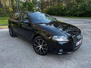 Melns Audi A3 2009 Jūrmala, ar dzinēja tilpumu 1.40 L un nobraukumu 151 tūkst. km par 4990 €, foto  vietnē AUTOMOTO.COM.LV